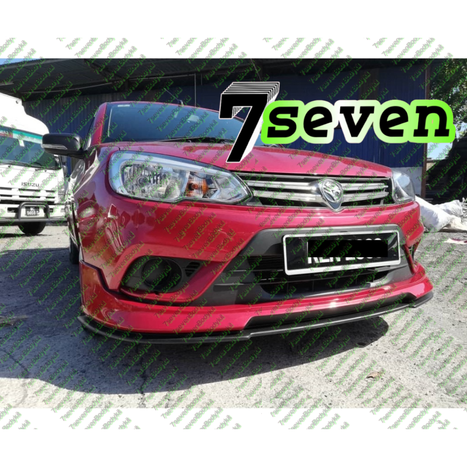Proton Saga VVT 2016-2018 R3 Front Skirt (2K Paint) | Shopee Malaysia