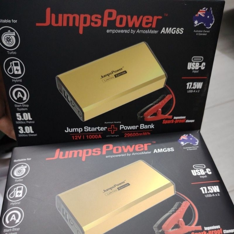 jumps power jump start 12v1000A 29600mWh | Shopee Malaysia
