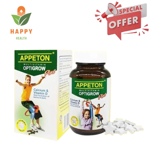 [ Exp 7/2026 ] Appeton Multivitamin Optigrow Plus Chewable Tablets 60'S ...
