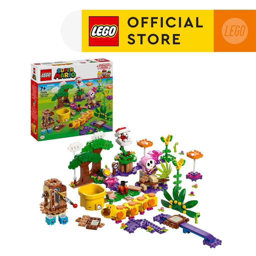 LEGO Super Mario 71434 Soda Jungle Maker Set (598 Pieces) | Shopee Malaysia