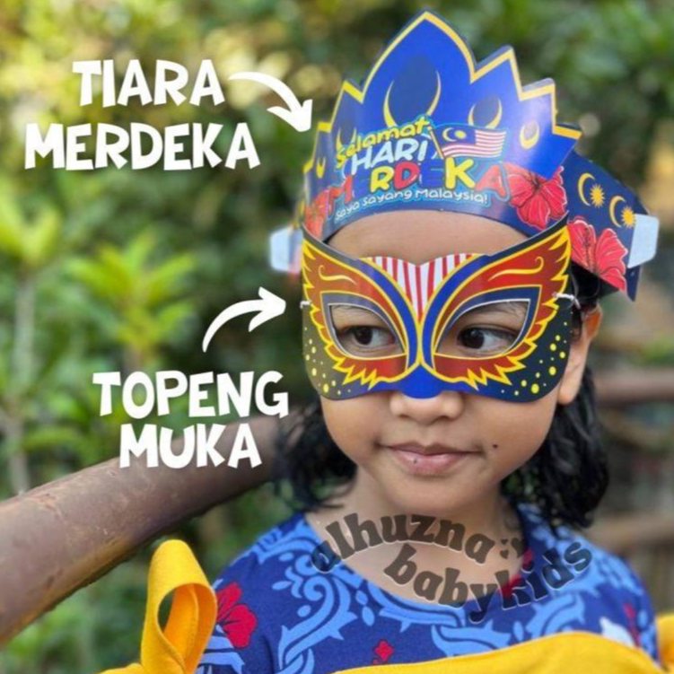 🖤 ️💙MERDEKA SPECIAL🖤 ️💙TOPENG, TANJAK, TIARA MERDEKA - KAD KERAS HIGH ...