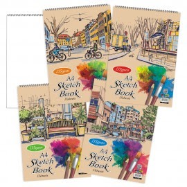 AKINA SAVE A4 Size B4 size B5 size A3 Size SBS Sketch Book BUKU LUKISAN ...