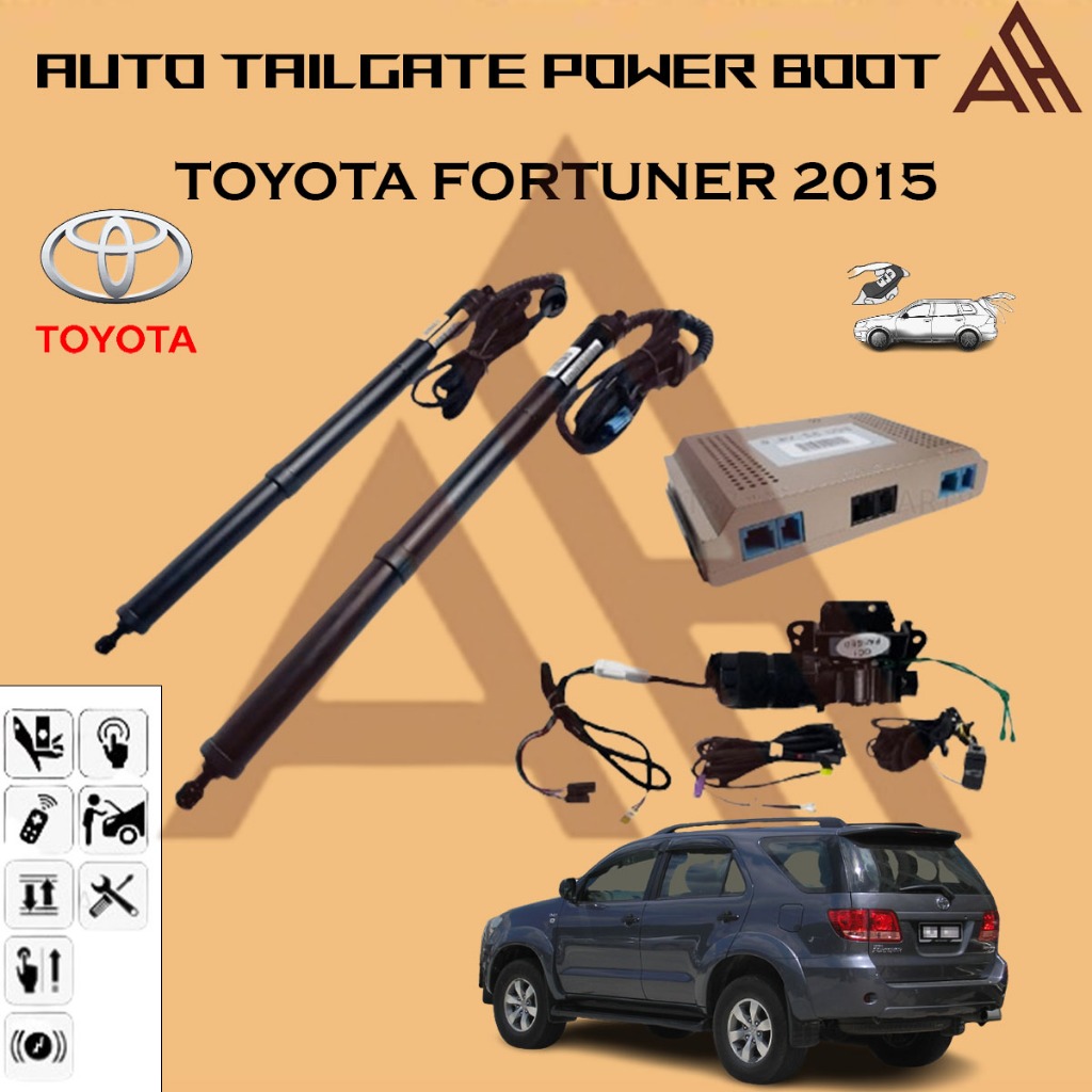 Toyota Fortuner 2015 Plug & Play Auto Tailgate Power Boot Soft Close ...
