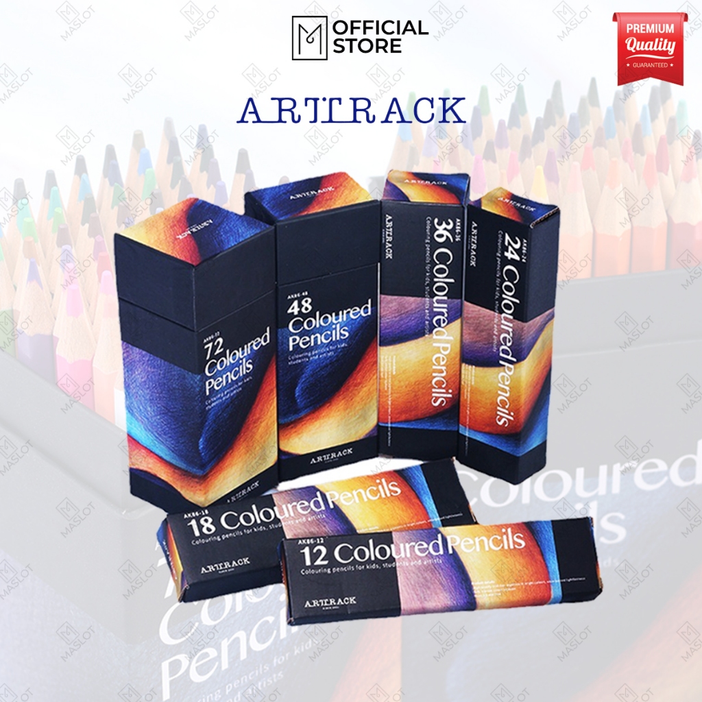 ARTTRACK 12 24 48 72 120 160 Coloured Pencil color pencils 48col 72col ...