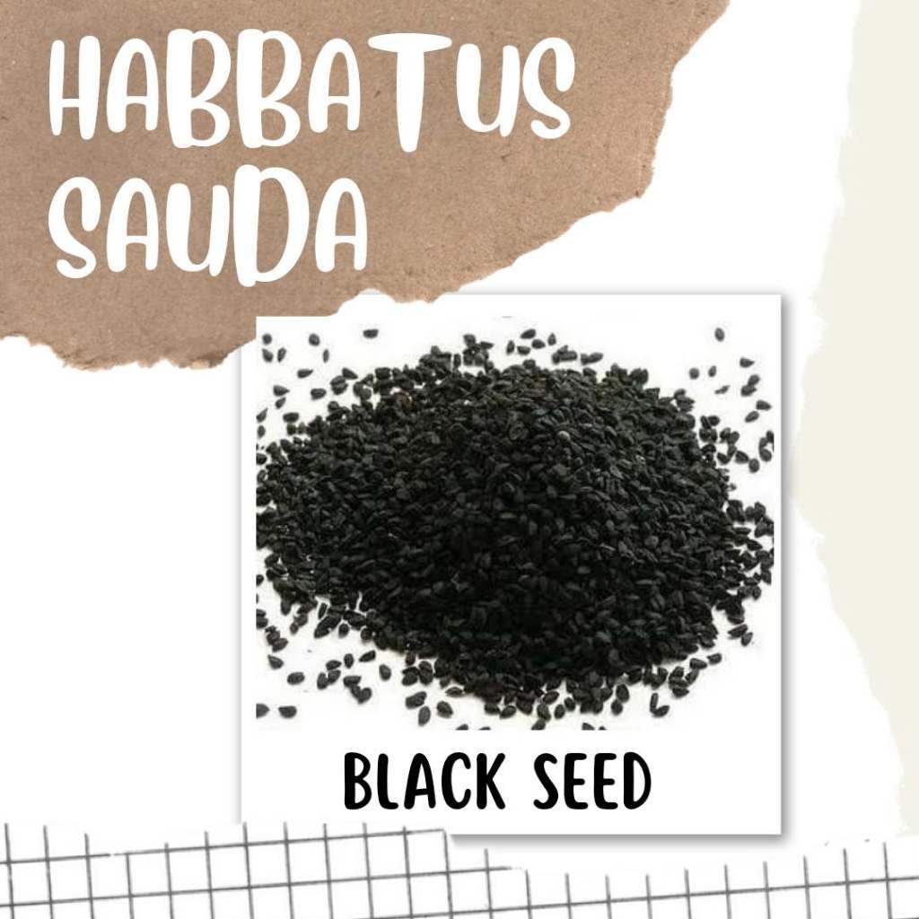 Habbatus Sauda Original Seeds Black Seed Biji 100 | 500g | Shopee Malaysia