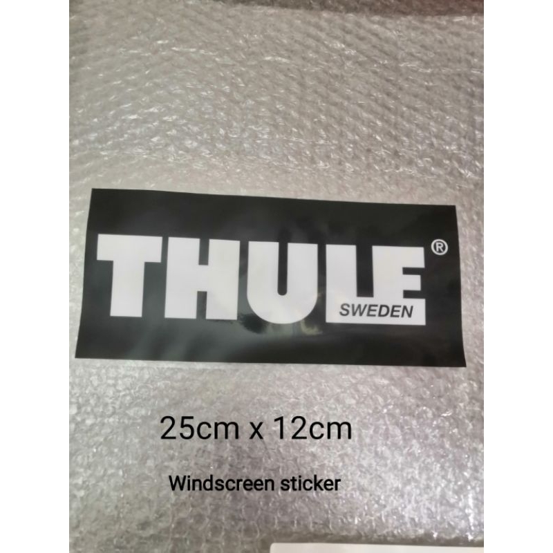THULE outdoor sticker / windscreen sticker | Shopee Malaysia