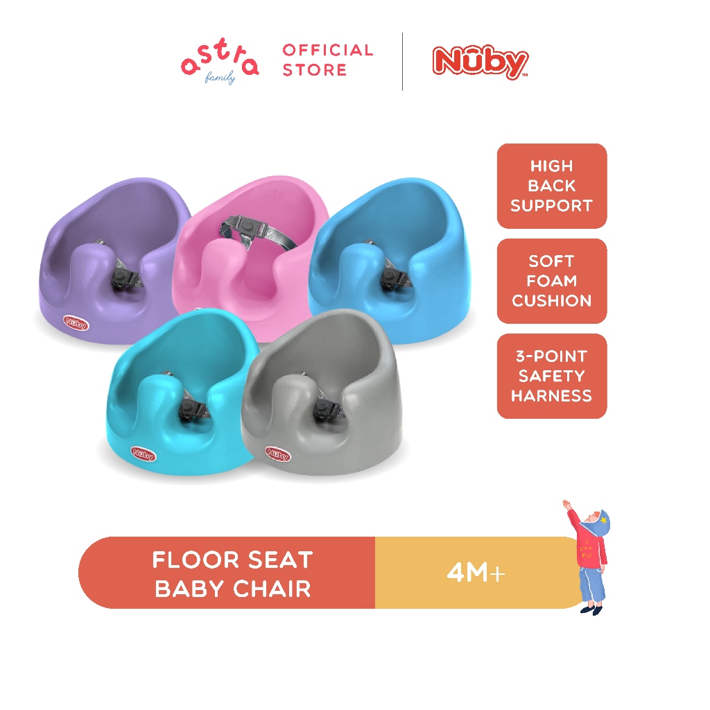 Nuby Floor Seat Baby Chair | Shopee Malaysia