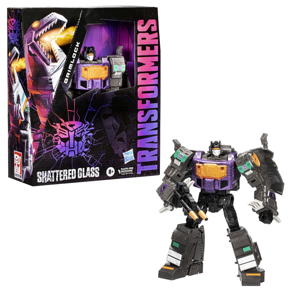 Hasbro Transformers Shattered Glass Leader Class Grimlock | Shopee Malaysia