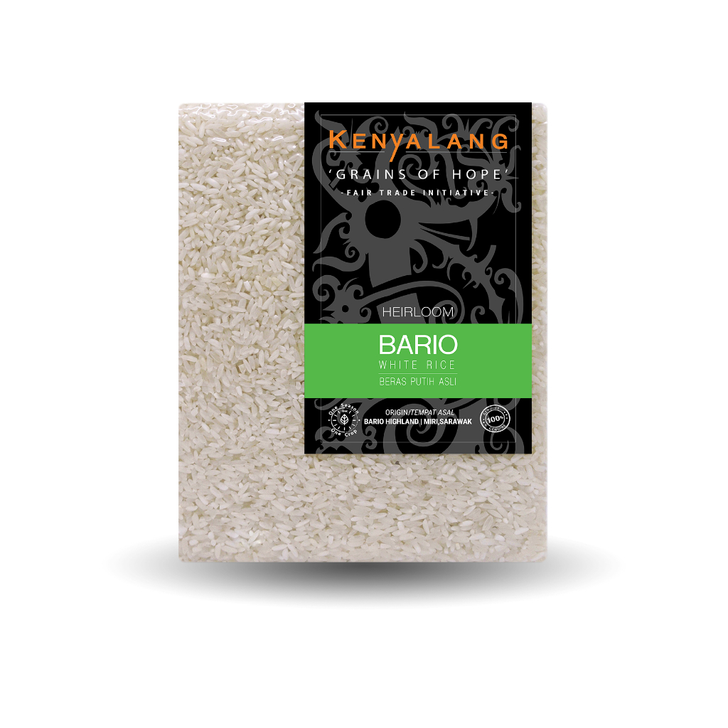 KENYALANG Heirloom Bario White Rice Polished (1kg) | Shopee Malaysia