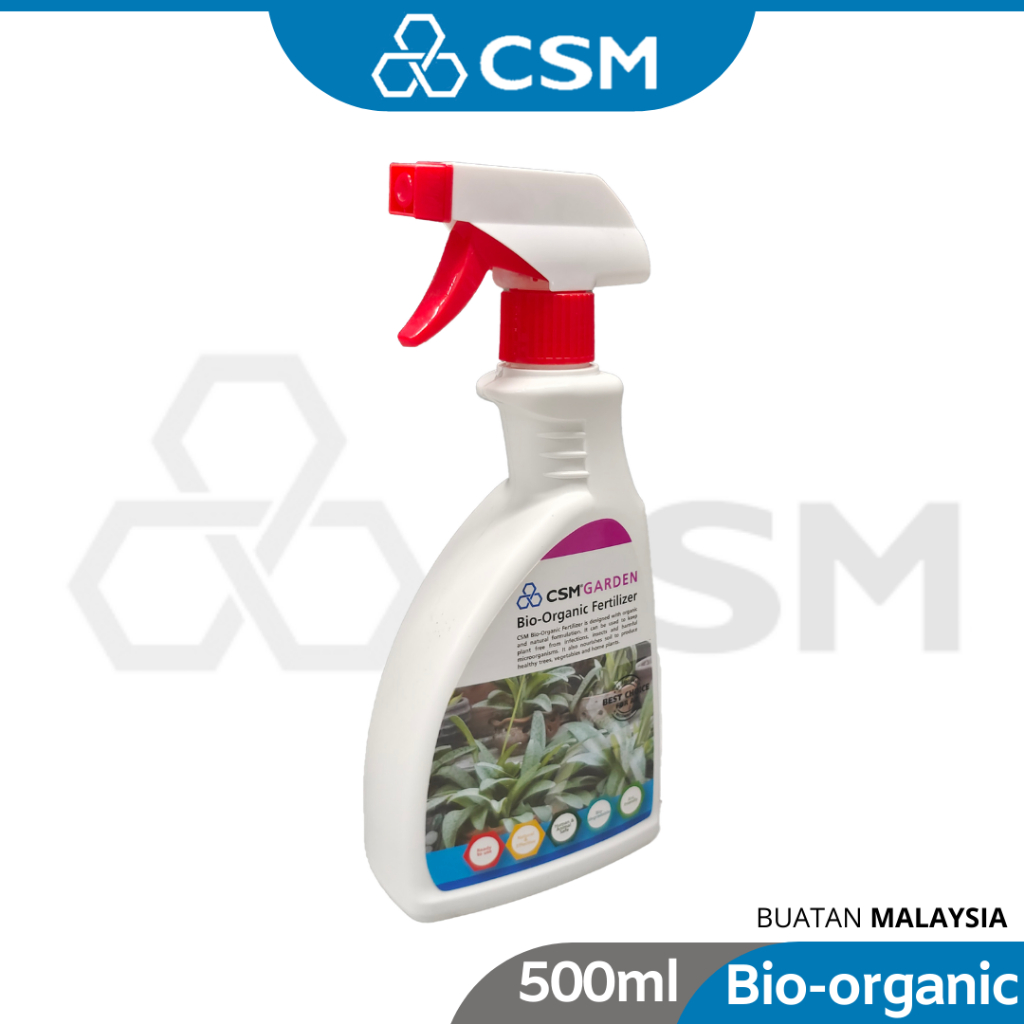 500ml EVP96 CSM Garden Bio-Organic Fertilizer Spray | Shopee Malaysia