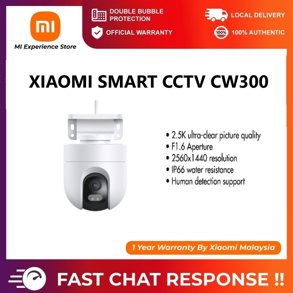 Xiaomi CCTV Outdoor Camera CW400 2.5K HD Security Camera Full Color ...