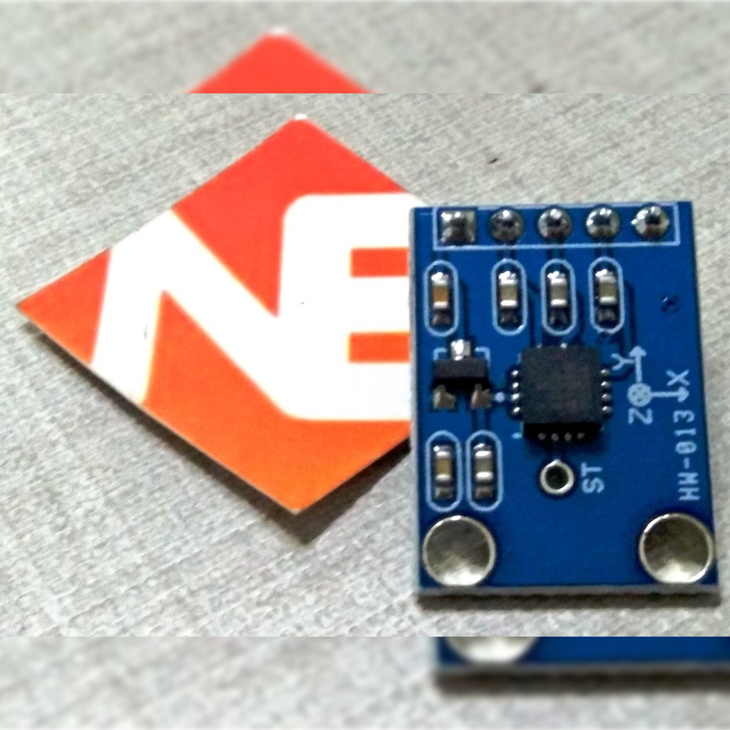 Soldered Adxl335 Accelerometer Adxl 335 3 Axis Acceleration Gravity Tilt Module Arduino