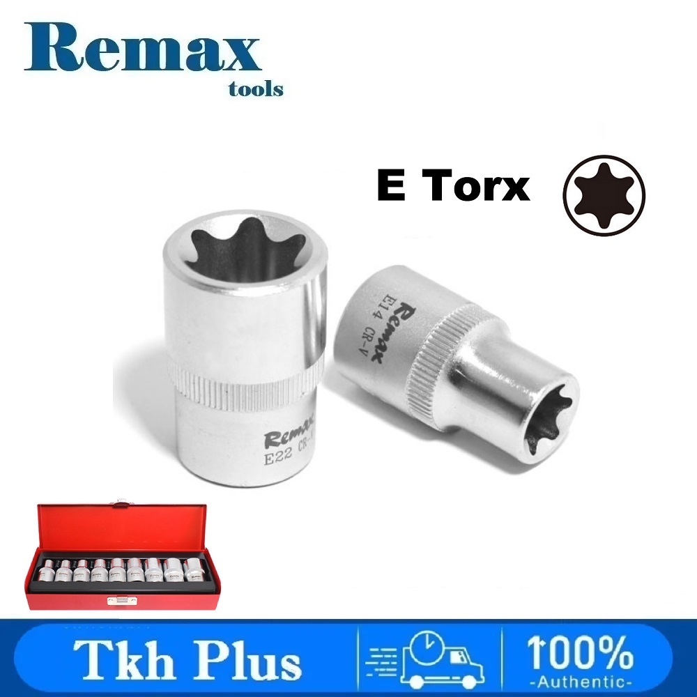REMAX 9Pcs E10 - E24Female E Torx Socket Set | Shopee Malaysia