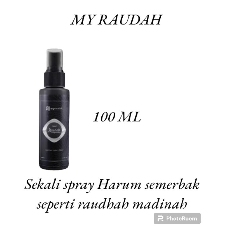 Wangian Raudah/Raudhah Spray/Semburan Wangian Raudhah madinah | Shopee ...