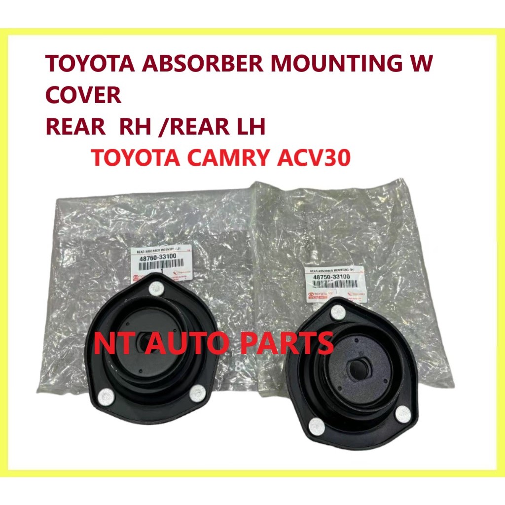 100% ORIGINAL TOYOTA REAR ABSORBER MOUNTING WITH COVER CAMRY ACV30 ...