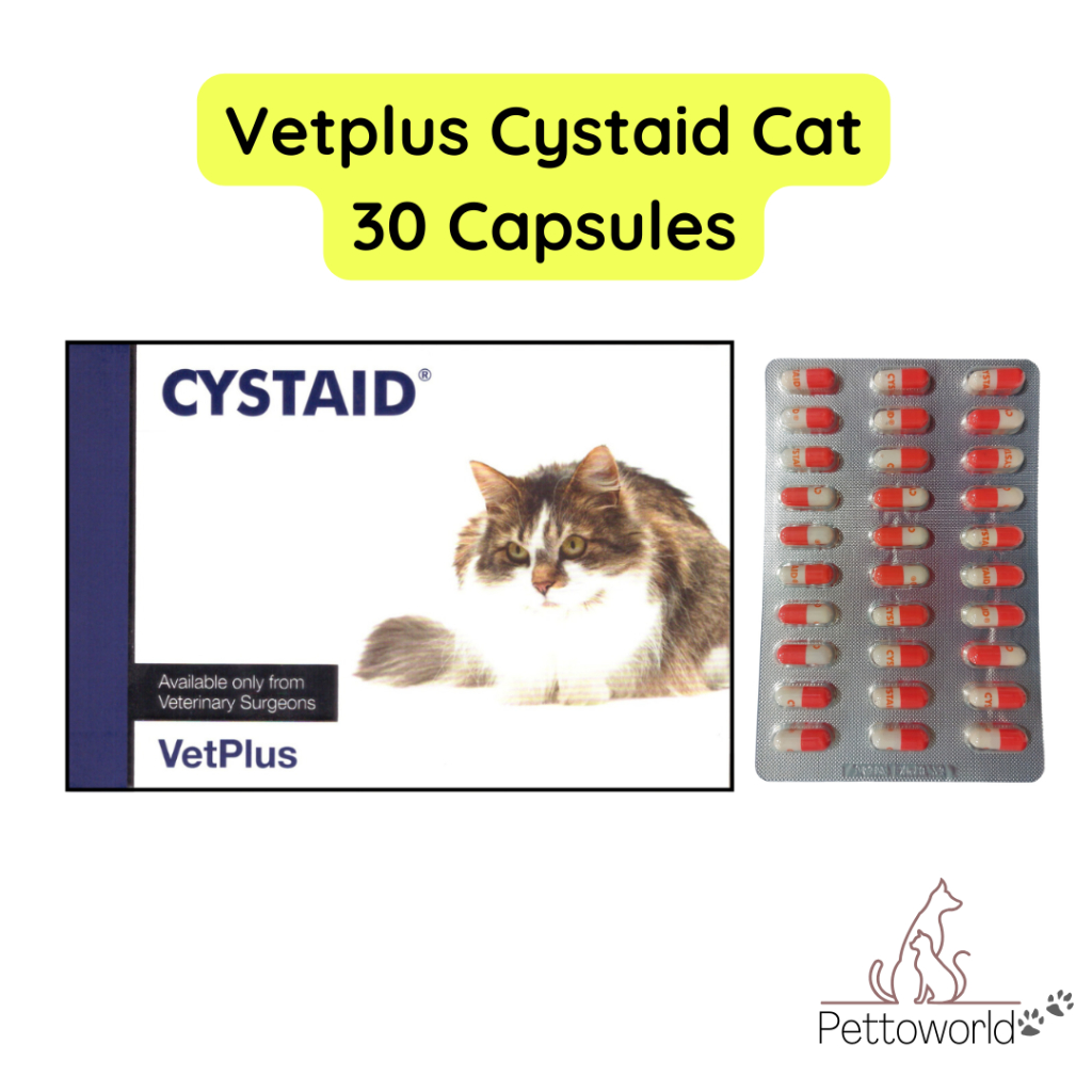 Vetplus Cystaid Cat (30 capsules) / Bladder Supplement | Shopee Malaysia