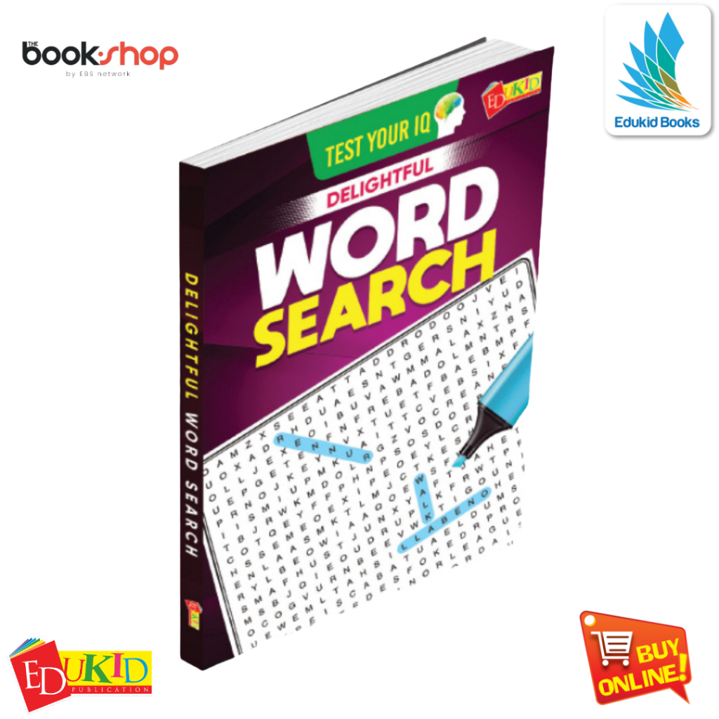 Word Search - Test Your IQ Delightful Word Search - Buku Cari Kata ...