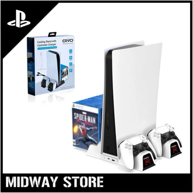 OIVO Cooling Stand with Controller Charger IV-P5235B - PS5 | Shopee ...