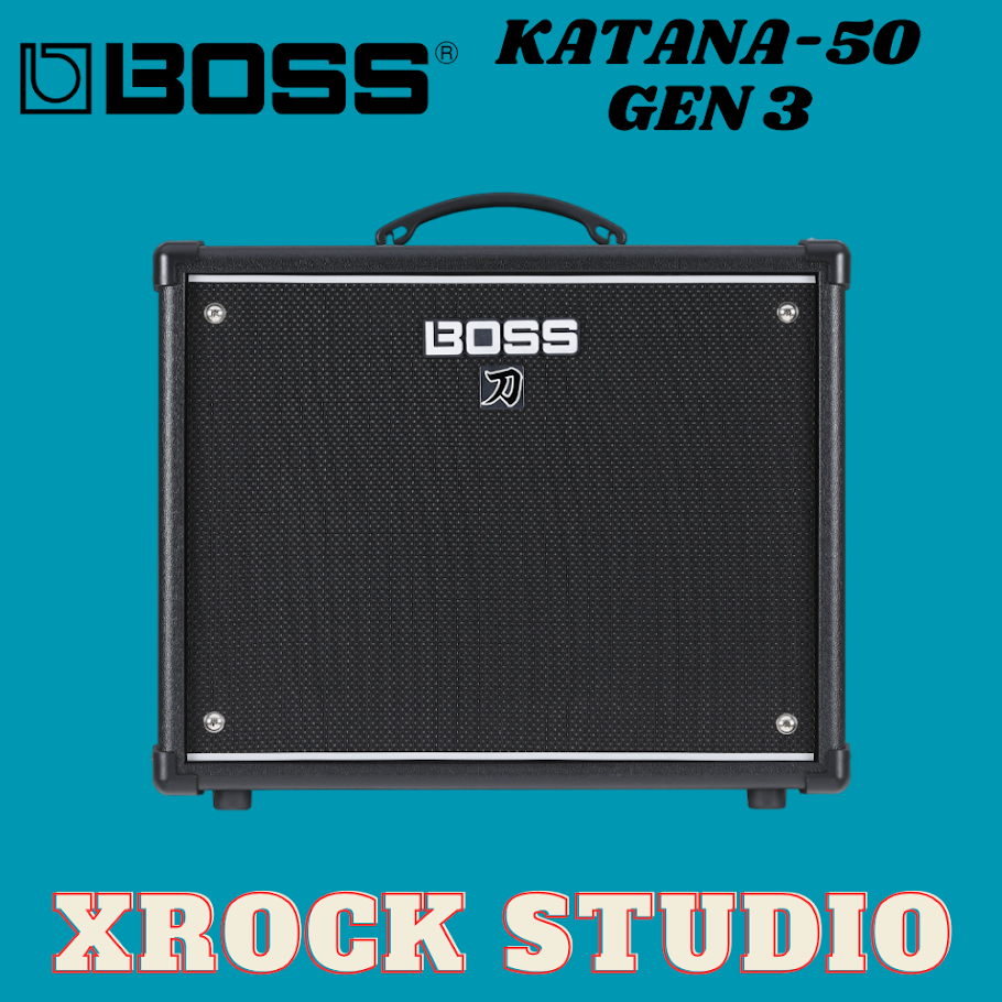 Boss Katana 50 Gen3 - 50watt 1x12" Combo Guitar Amplifier 100/50/0.5 ...