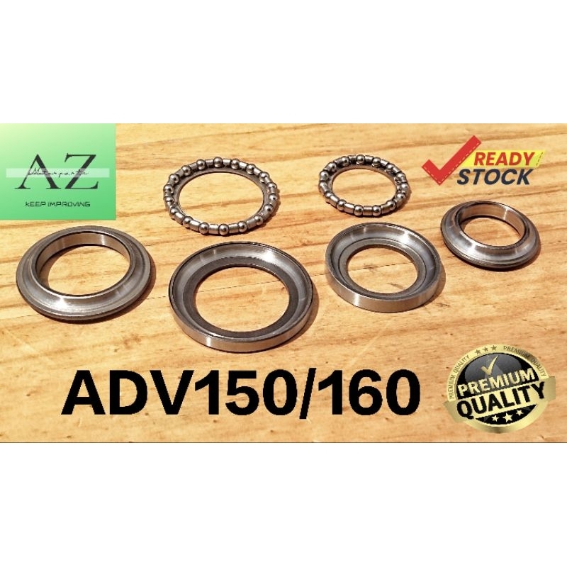 HONDA ADV150 / ADV160 STEERING CONE / CONE BEARING BALL RACE SET ...