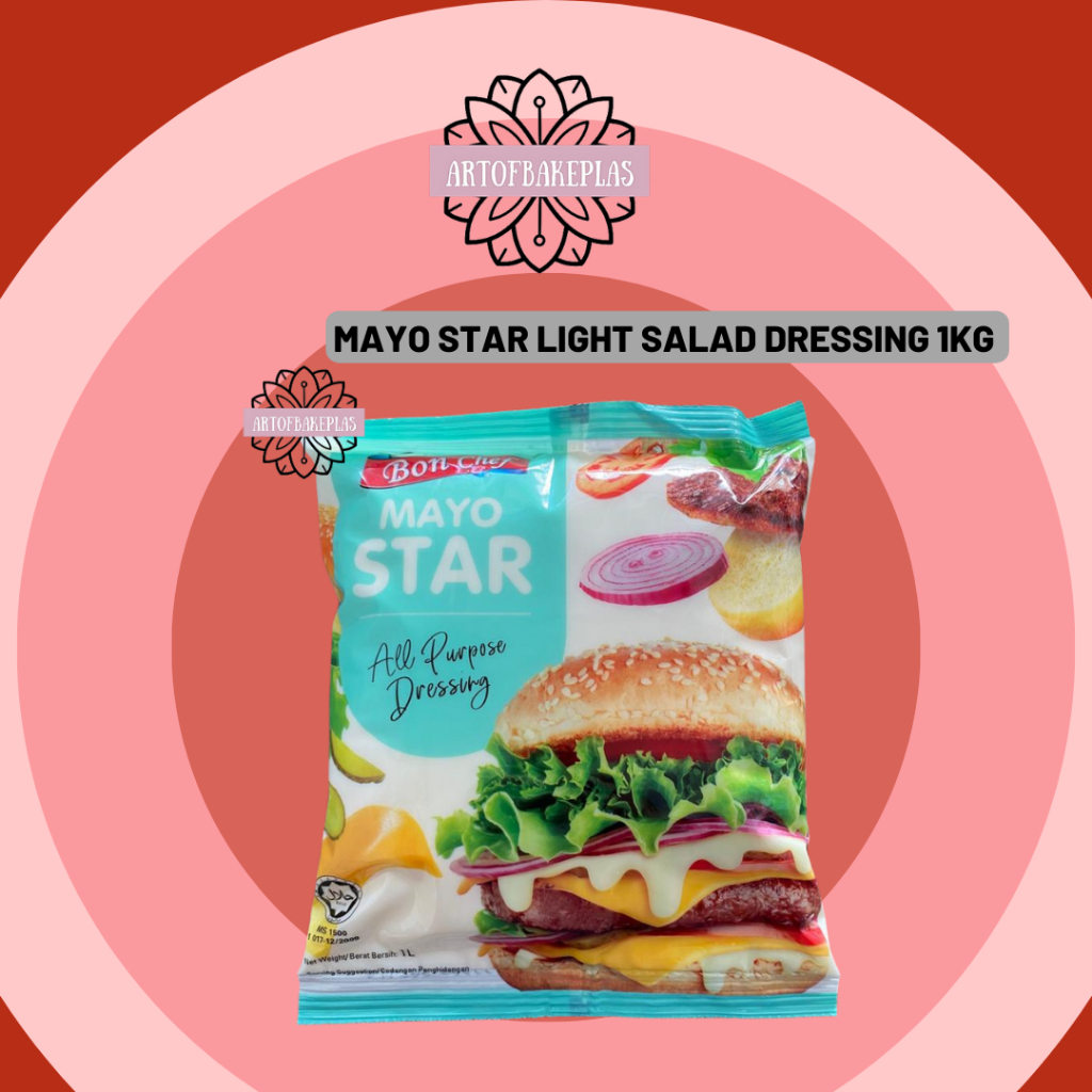 Mayonnaise (MAYO STAR) BON CHEF 1KG | Shopee Malaysia