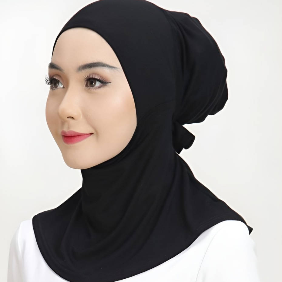INNER NINJA Premium Cotton Jersey Inner Neck Muslimah Anti Tembam Tak ...