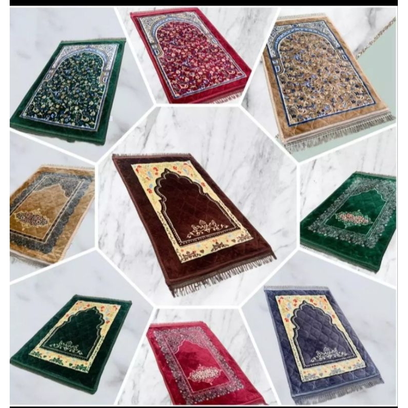 Sejadah baldu gebu / sejadah corak 🎆/ tebal harga borong | Shopee Malaysia