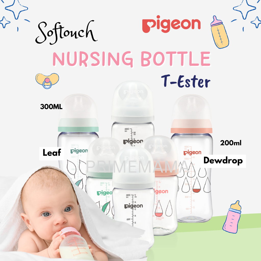 Pigeon SofTouch T-Ester Nursing Bottle / Botol Susu Pigeon / Botol Susu Baby / Botol Susu ...