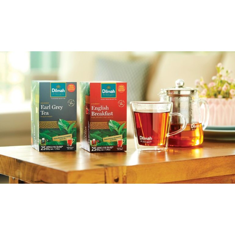 25s Dilmah Individual Pack Gourmet Fun Herbal Infusion Green Tea Teh ...