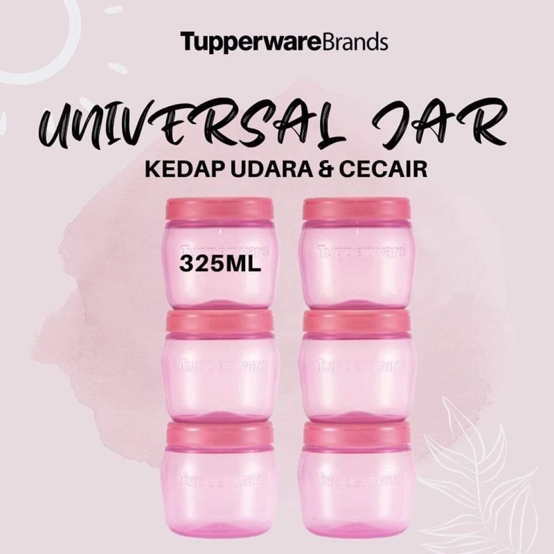[PROMOSI CLEAR STOK] Universal Jar 325ml/Bekas Kedap Udara/Bekas Kecil ...