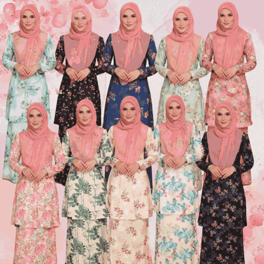 Baju Kurung Tanpa Gosok Elisya Berpoket Nursing Friendly. Kurung Moden Muslimah Ironless ...