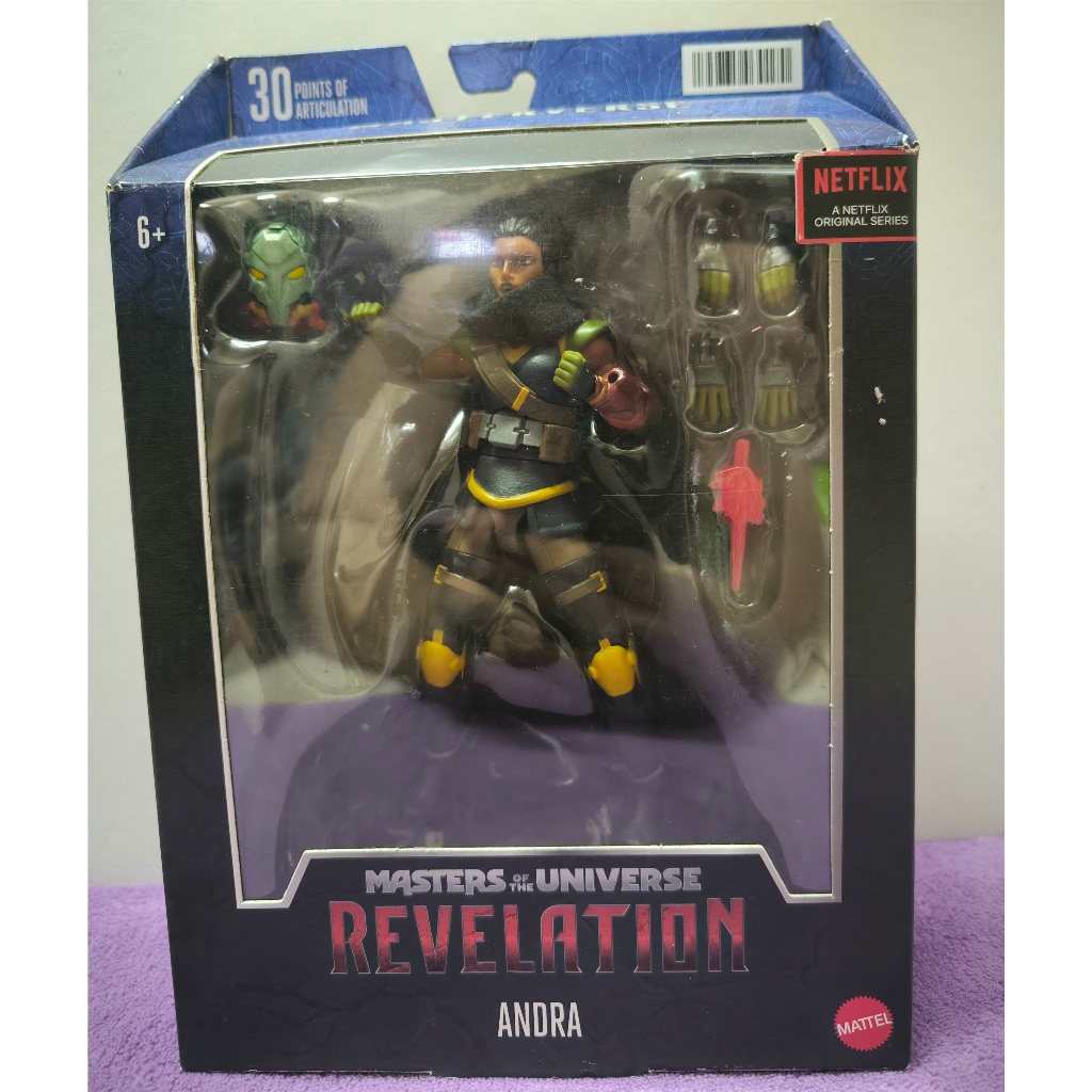 MATTEL Masters of the Universe: Revelation Masterverse Andra | Shopee ...