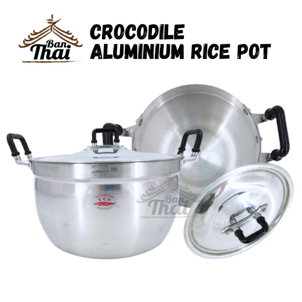 CHOP BUAYA ALM. RICE POT (SAIZ BESAR) / CROCODILE ALM. RICE POT 2 ...