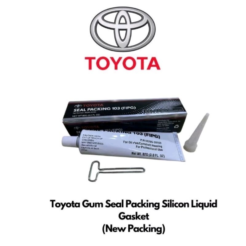 TOYOTA SILICONE LIQUID GASKET GUM SEAL NEW PACKING BLACK | Shopee Malaysia