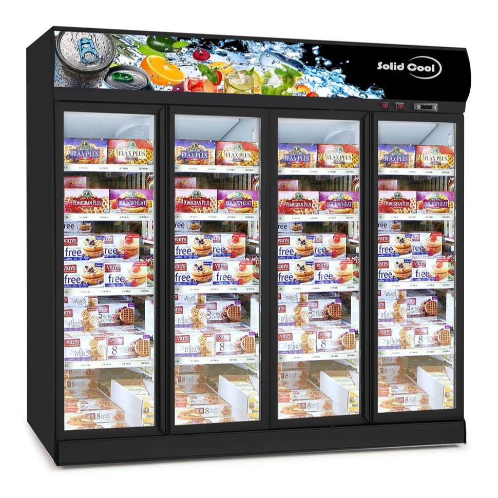 [ SOLID COOL ] 4 Door Freezer | Model: 4DTF | Seafood Frozen Food ...