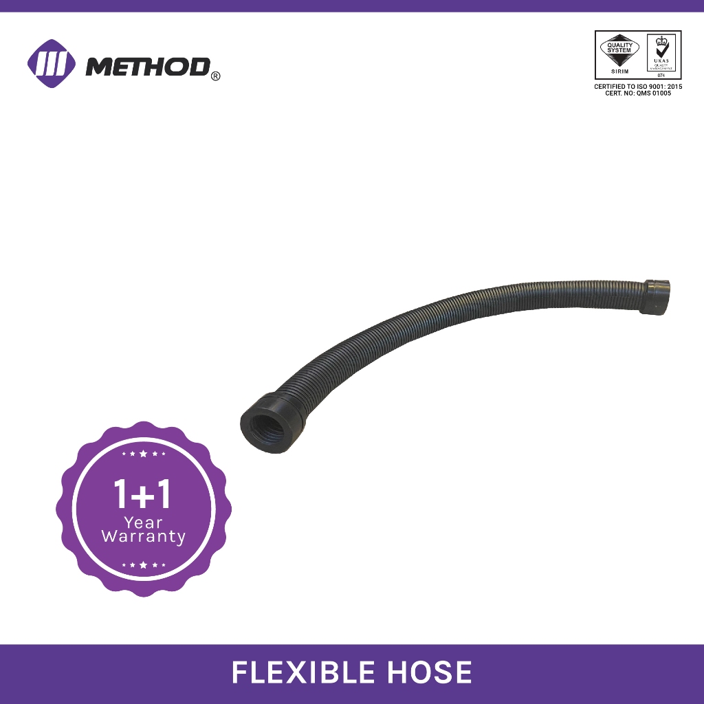 POLYPROPYLENE FLEXIBLE HOSE (600MM) (60CM) MX-65 by METHOD ENTERPRISE ...