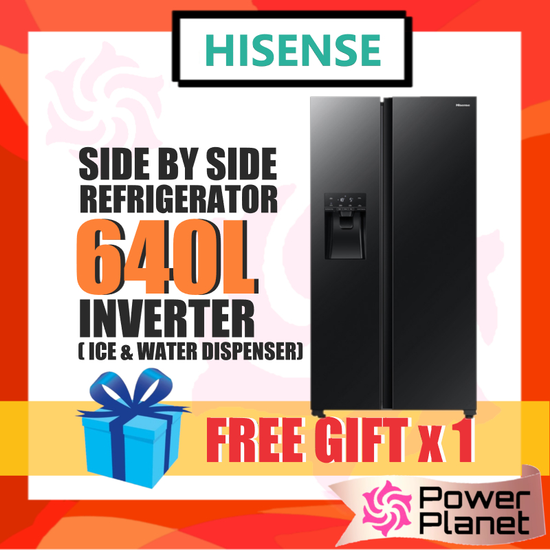 [FREE GIFT] Hisense 640L RS700N4AWBUI with Water & Ice Dispenser / 620L ...