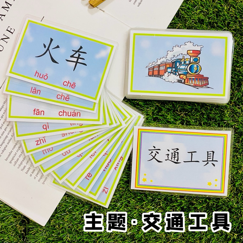 119 Chinese Flash Card·华文识字字卡】Chinese｜华文识字｜早教学习安静书 | Montessori Early ...