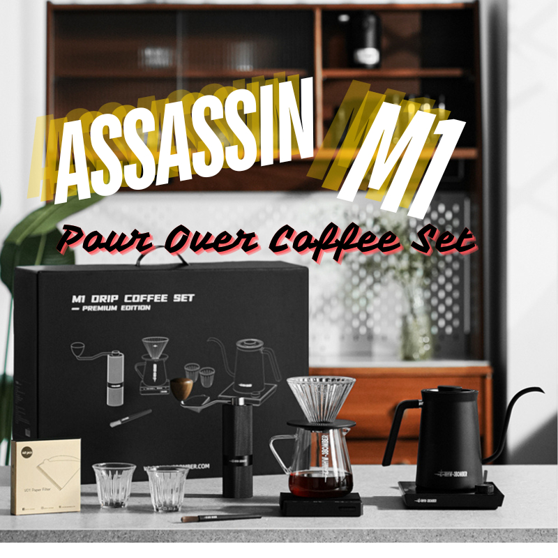 MHW-3BOMBER Assassin Smart Kettle M1 Coffee grinder pour Over Set ...