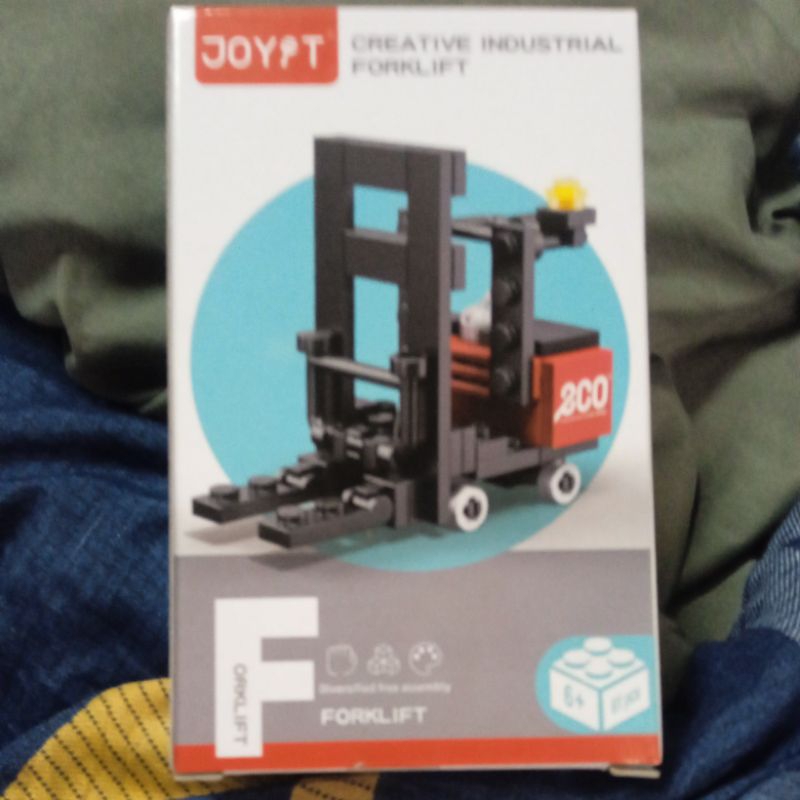 Eco shop Lego creative industrial forklift limited edtion | Shopee Malaysia