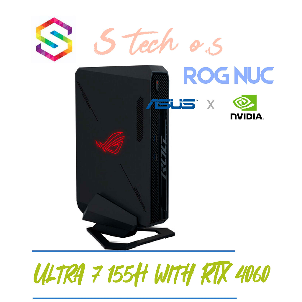 ASUS ROG NUC 760 Mini PC [ Intel ULT 7 155H][ limited stock ready ...