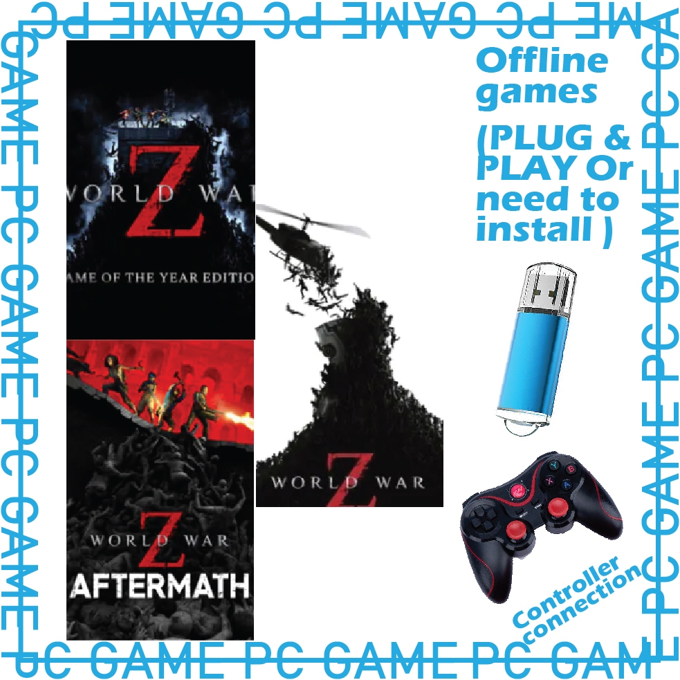 World War Z GOTY Edition PC GAME Offline ( PLUG & PLAY Or need to ...