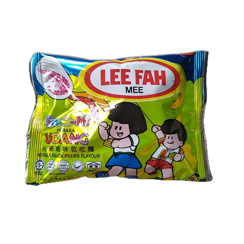 [HALAL] Lee Fah Mee Snek-Mi Perasa Udang Noodle Snack-mee Prawn Flavour ...