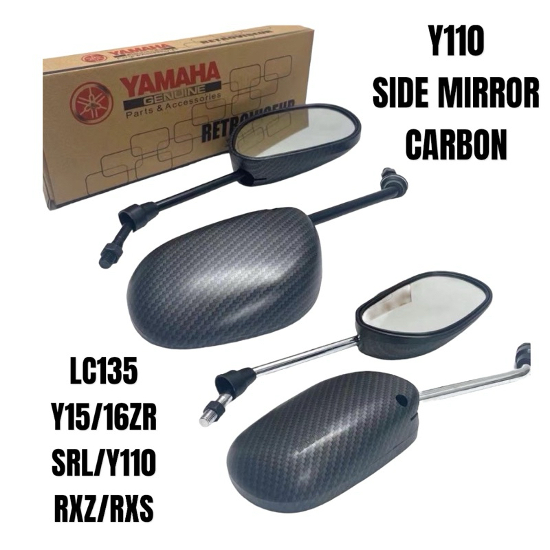 YAMAHA LC/Y15ZR/Y110/Y125ZR BATANG CHROME SIDE MIRROR ORI THAILAND R ...