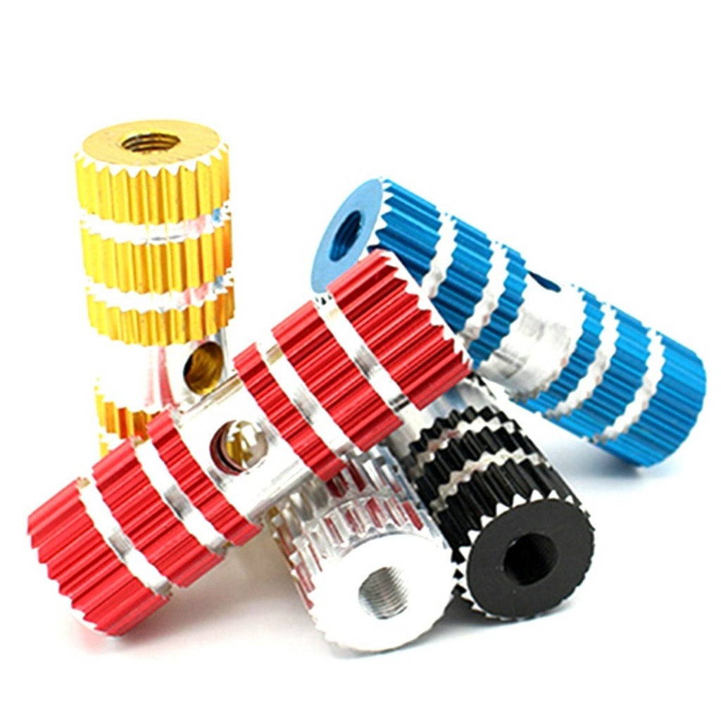 Aluminum Alloy Bicycle Foot Peg Front Rear Axle Footrest Stunt Pegs ...