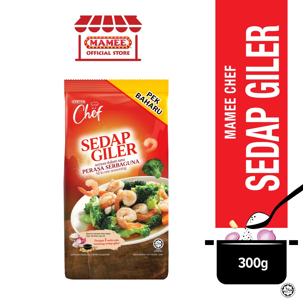 Mamee Chef Perasa Sedap Giler (300g) | Shopee Malaysia