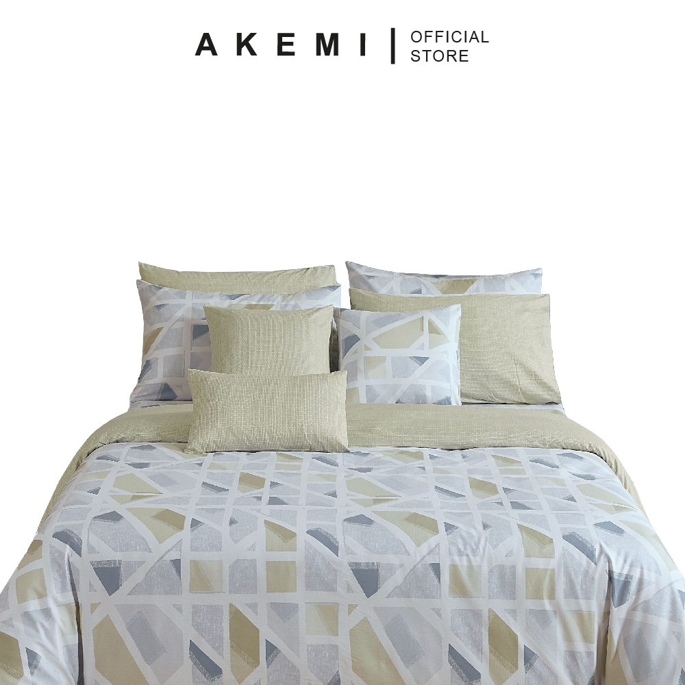 AKEMI Cotton Select Adore Fitted Sheet Set | 100% Cotton 850TC (Super ...
