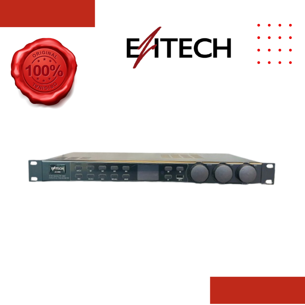 EZITECH zc360 high quality dsp karaoke processor | Shopee Malaysia