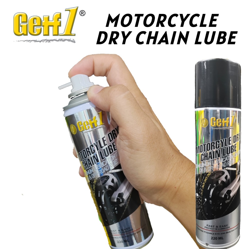 Motorcycle Dry Chain Lube spray rantai motosikal minyak rantai motor ...