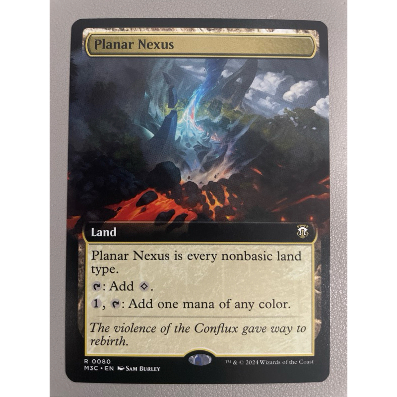MTG:Modern Horizons 3 (MH3) R0080 - Planar Nexus (Extended Art ...